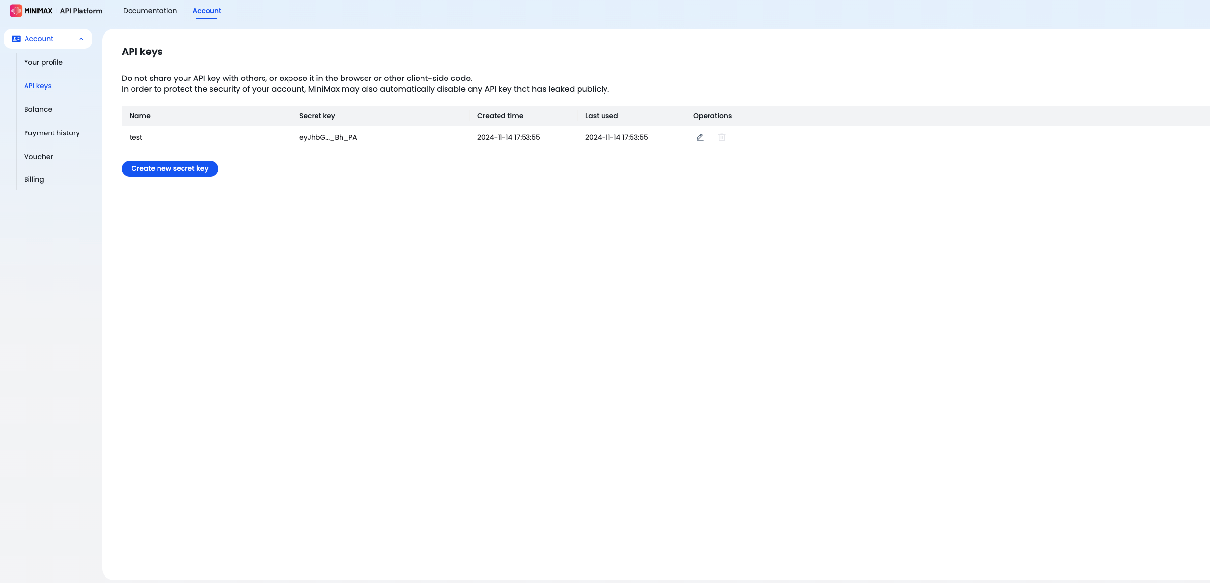 MiniMax-Intelligence with everyone