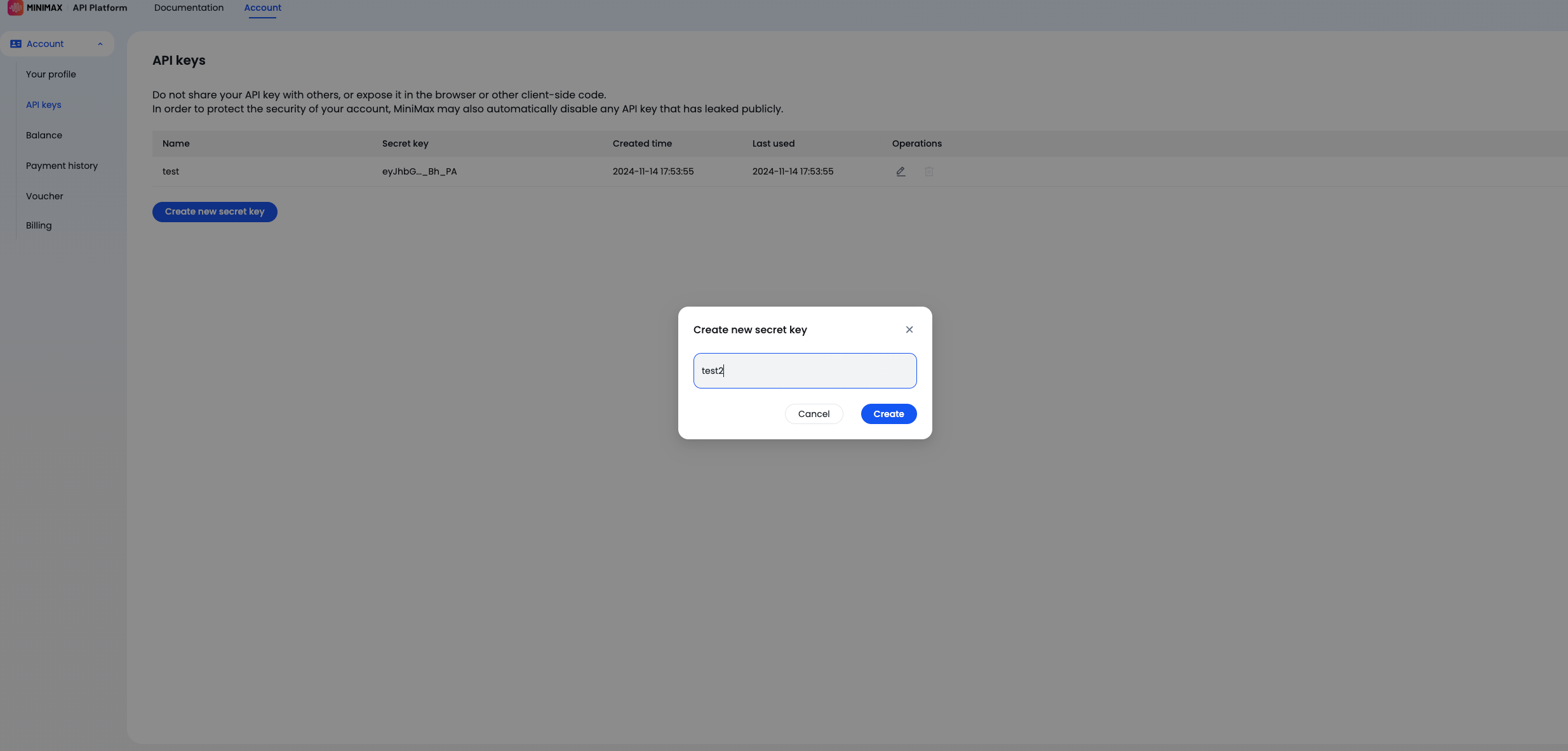 MiniMax-Intelligence with everyone